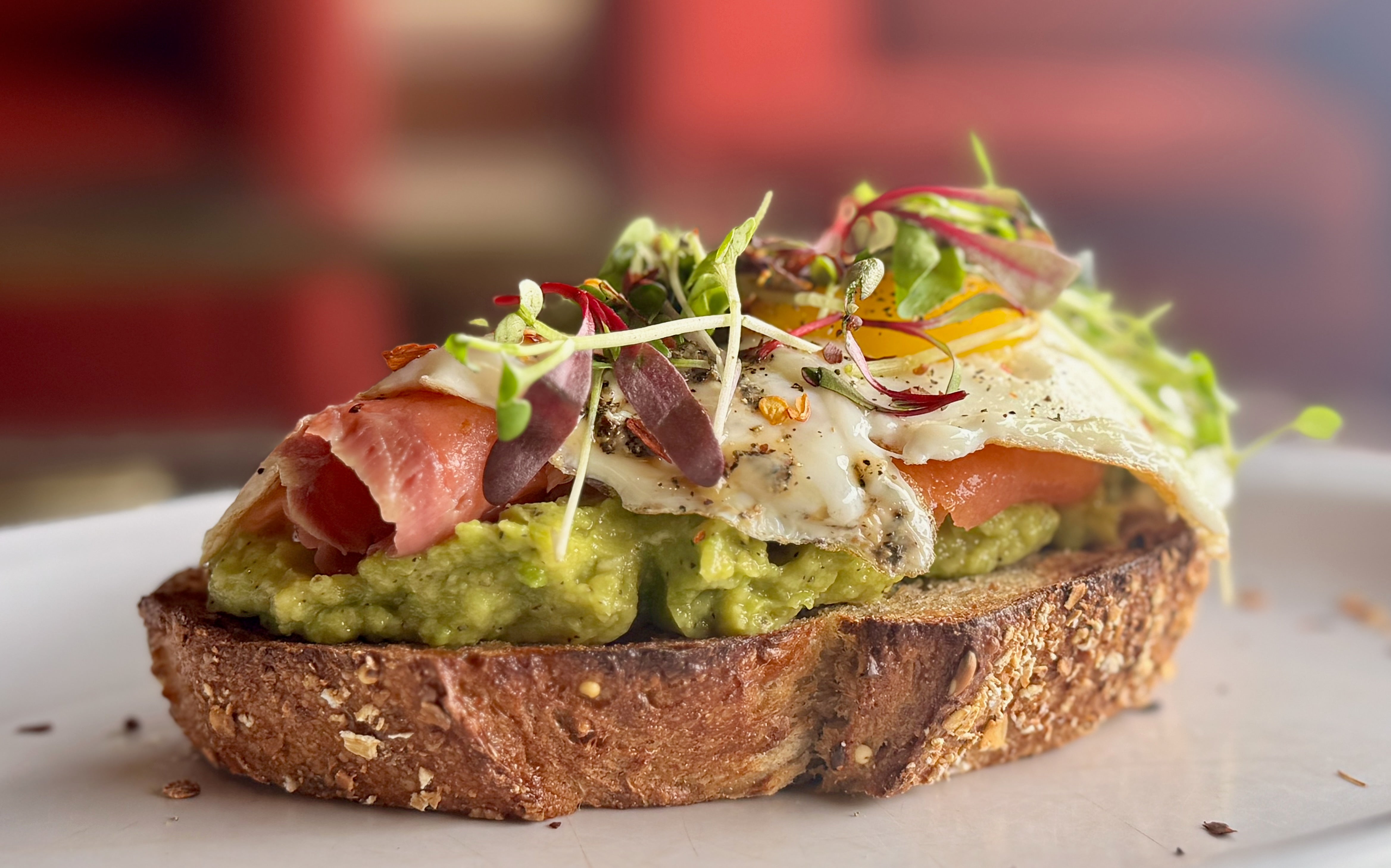 Avocado Toast with Smoked Salmon | Leonidas Chocolate Cafes in Evanston ...