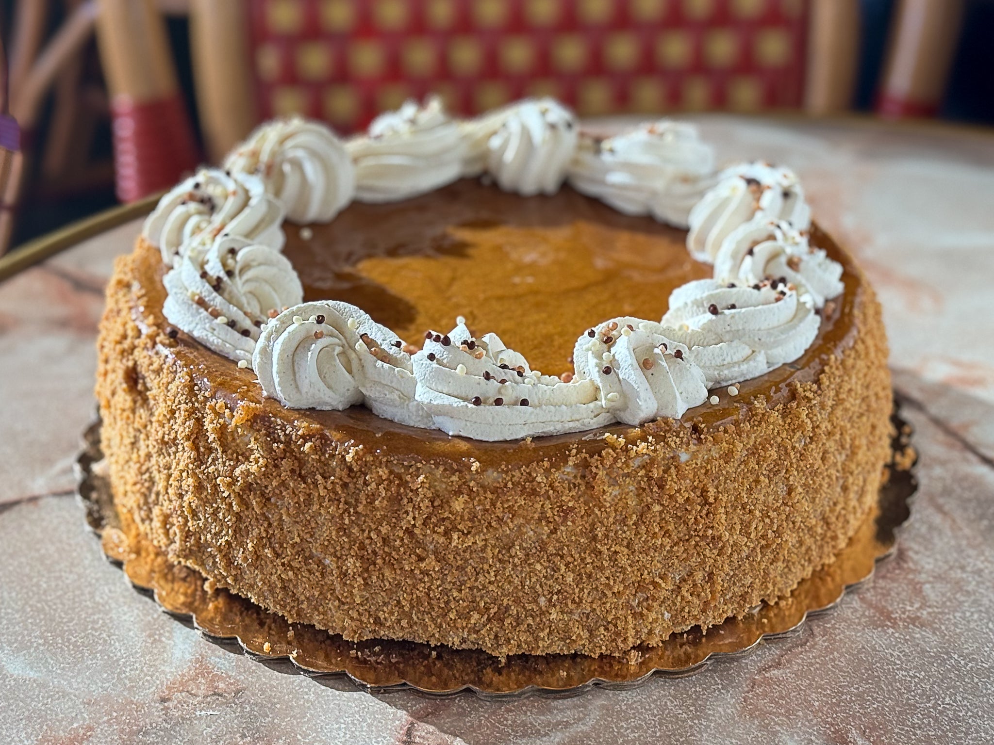 Spiced Pumpkin Cheese Cake (pre-order) | Leonidas Chocolate Cafes in ...