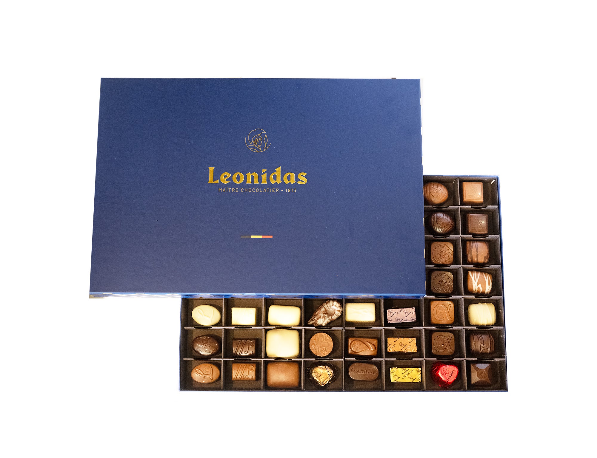 56-Piece Maitre Chocolatier 1913 Chocolate Assortment | Leonidas ...